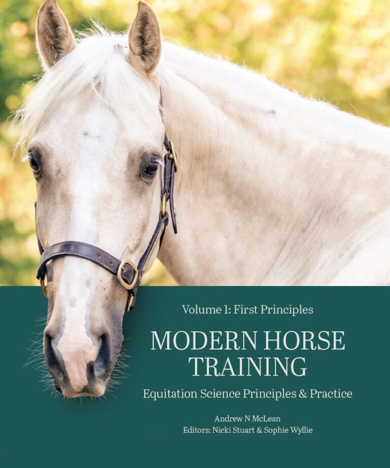 Modern Horse Training: Equitation Science Principles & Practice, Volume ...